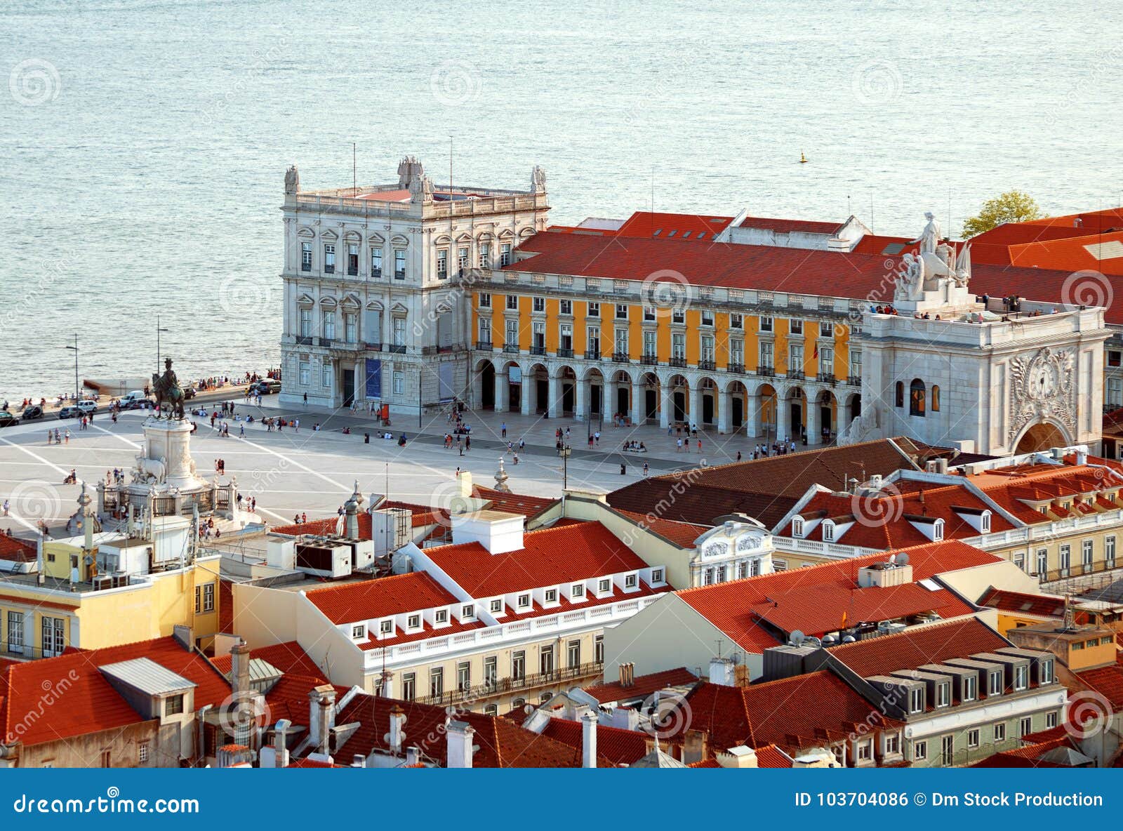 Commerce Square. stock photo. Image of pedestal, building - 103704086