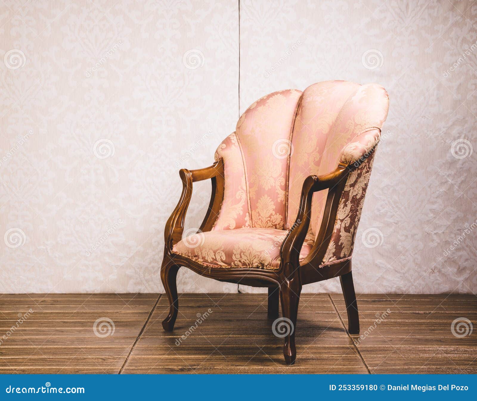 View of an Old Classical Vintage Armchair. Stock Photo - Image of ...