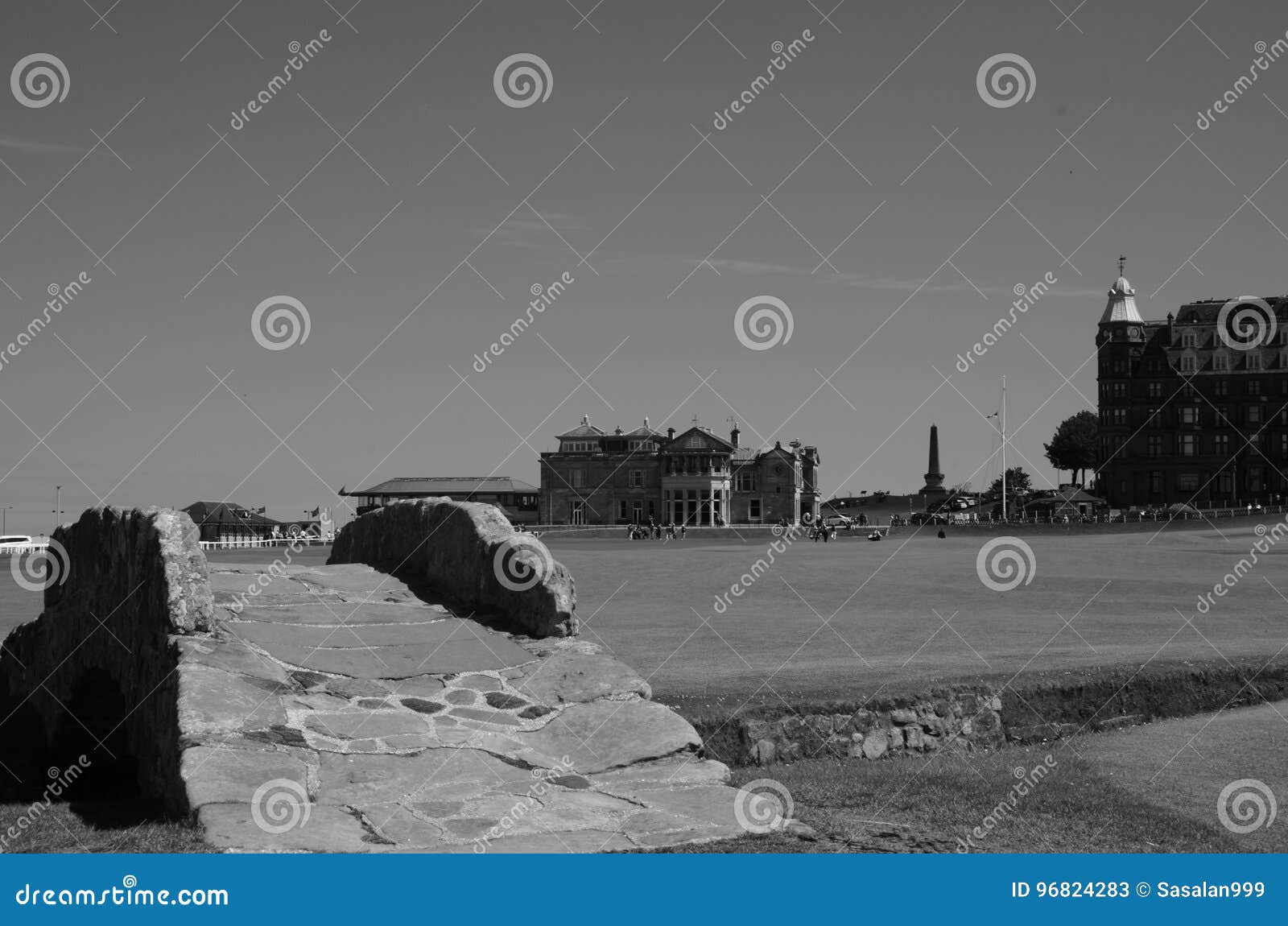 Swilken Bridge stock image. Image of scotland, bridge - 96824283
