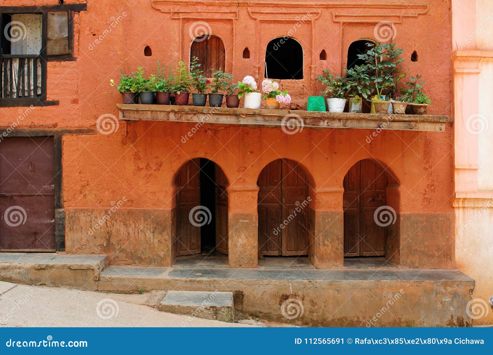 Tansen city in Nepal stock image. Image of kathmandu - 112565691