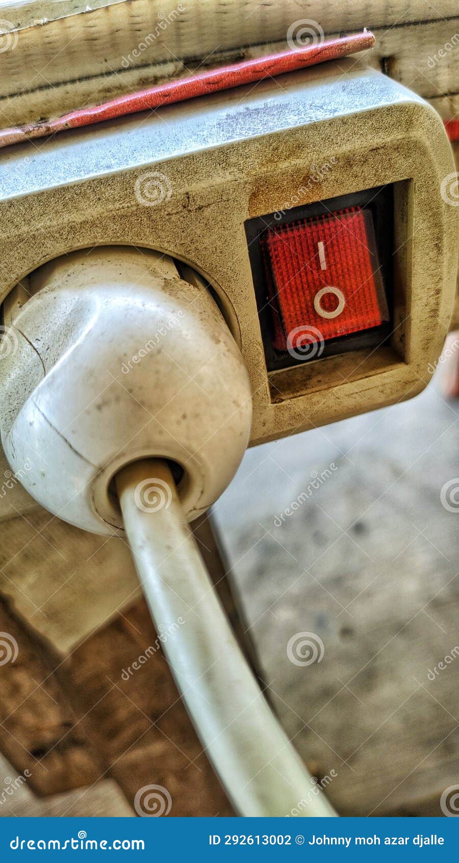 View of Old Electrical Socket Stock Photo - Image of connect, glass ...