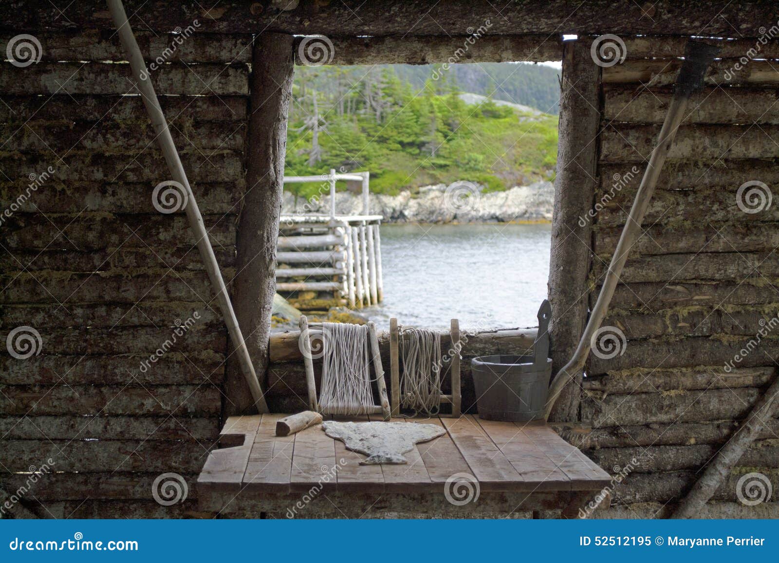 A View from the Old Fishing Stage Stock Image - Image of view, wooden ...