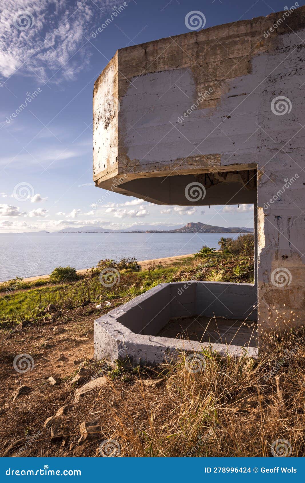 A View of an Old Fort Building in Townsville Stock Photo - Image of ...