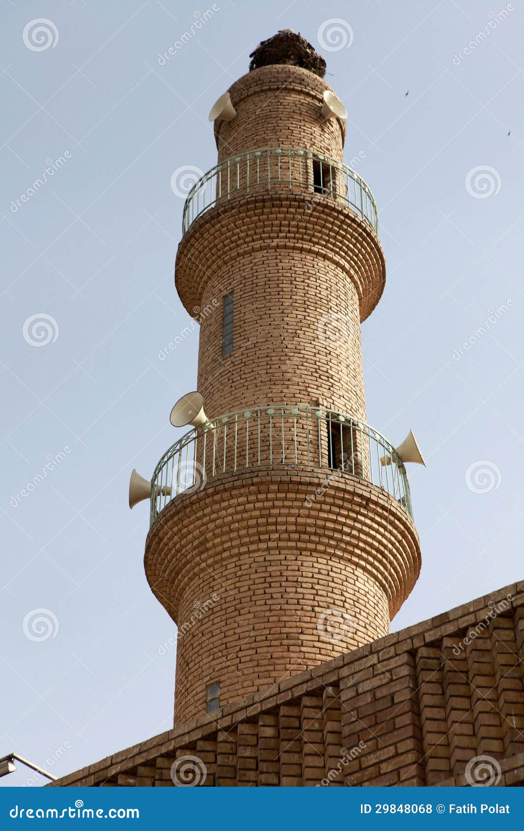 Old Minaret in Erbil, Iraq. Stock Photo - Image of architecture ...