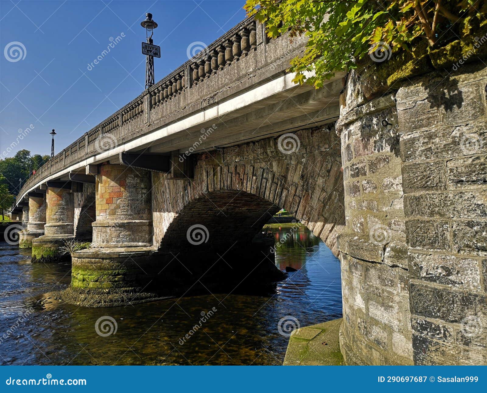 Landmarks of Scotland - Dumbarton Stock Image - Image of landscape ...