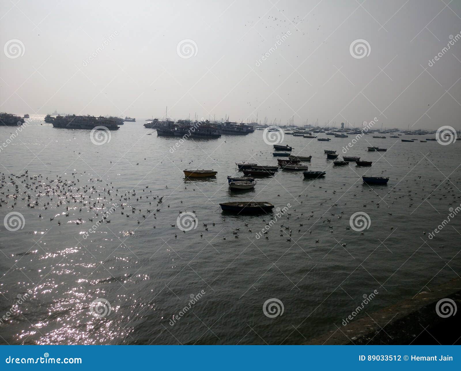 View of an open sea stock photo. Image of calm, ocean - 89033512