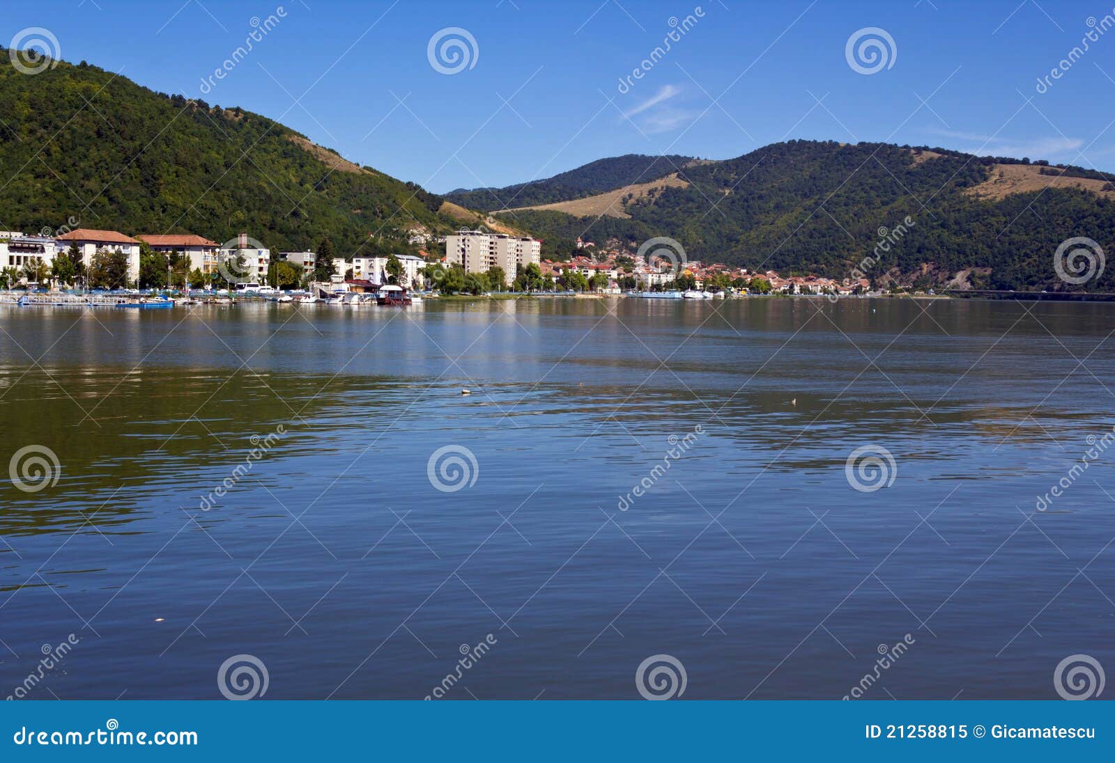View of Orsova I stock image. Image of wonderful, cruise - 21258815