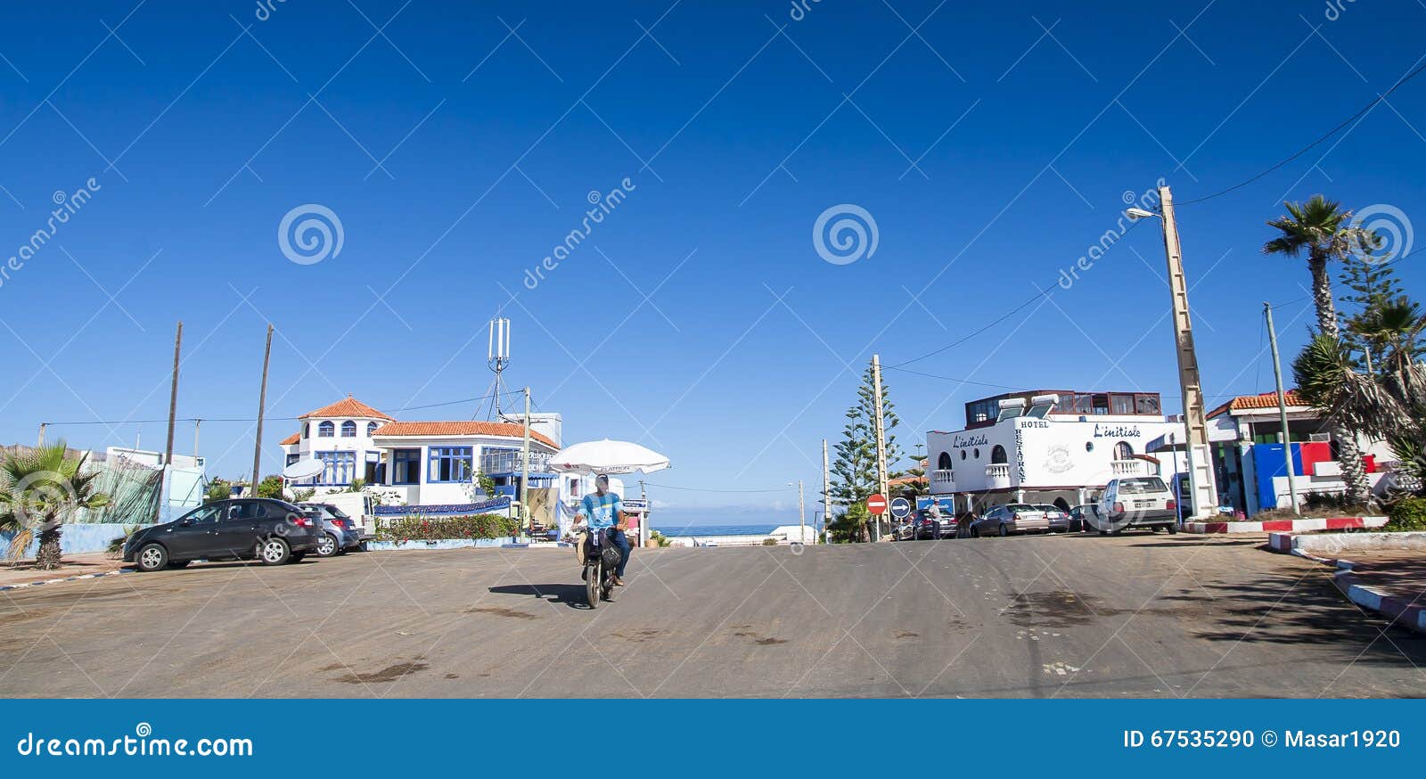 View of Oualidia editorial image. Image of fish, area - 67535290