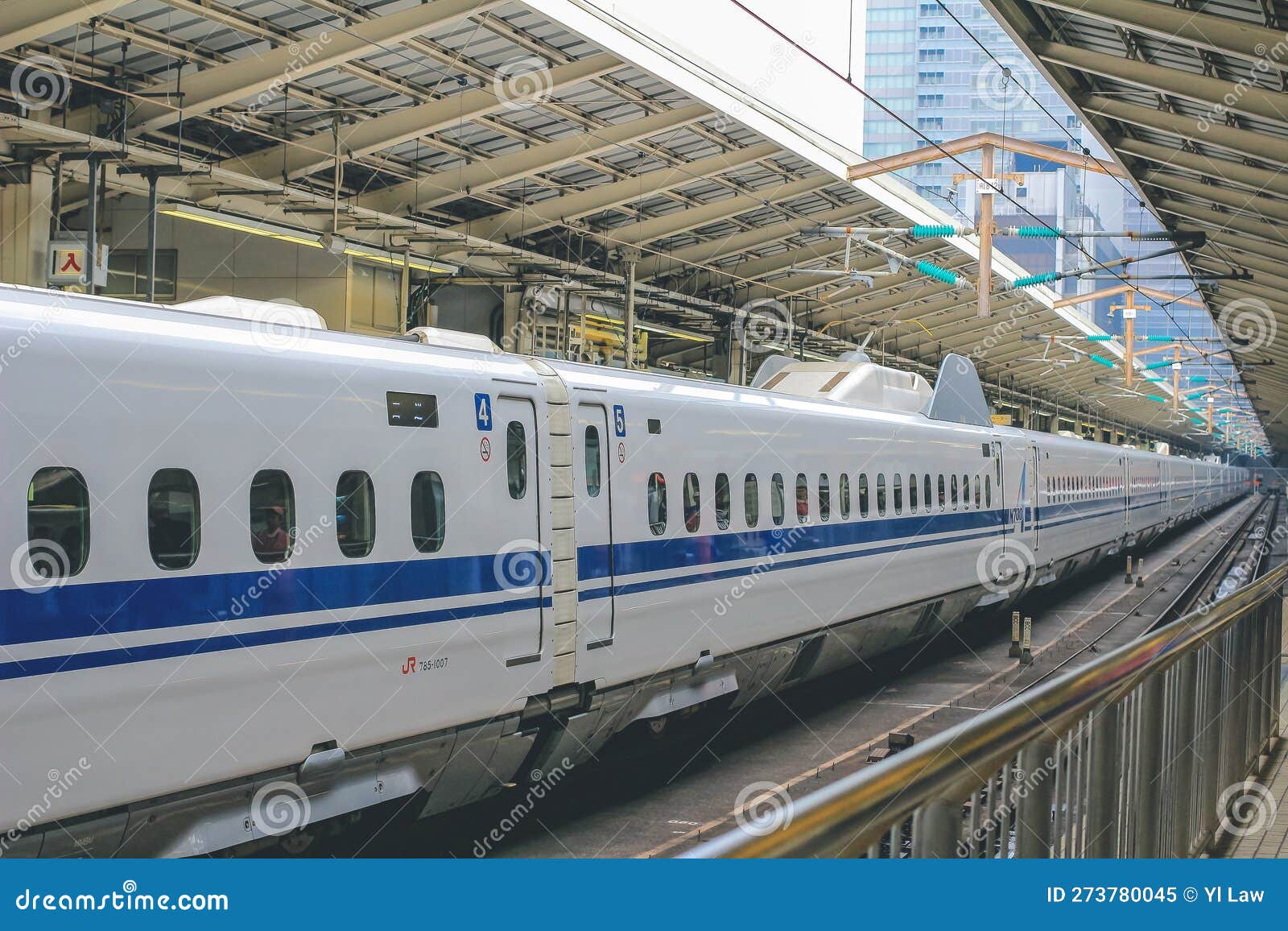 A View Out of Shinkansen Bullet Train Line 3 Nov 2013 Editorial Image ...