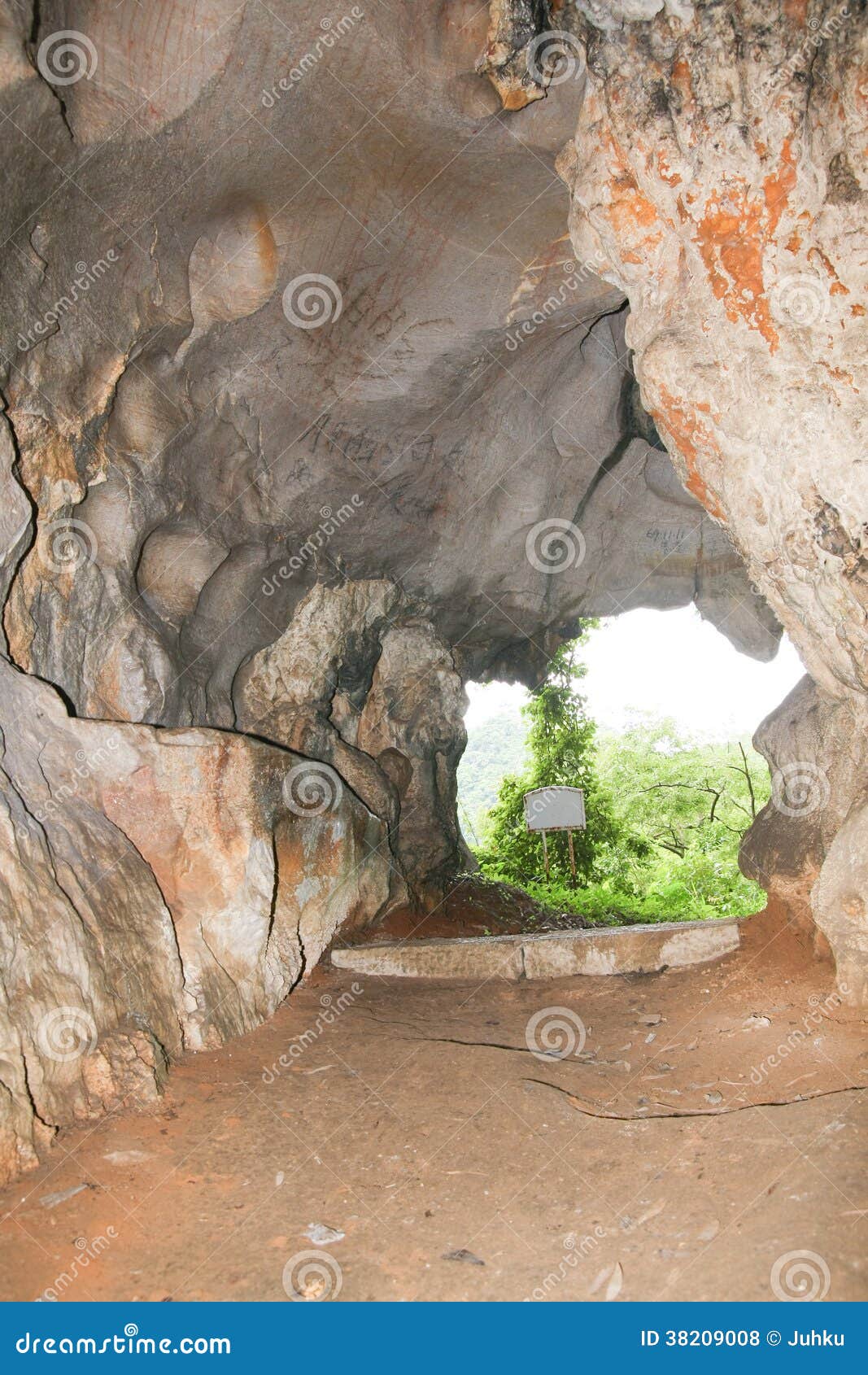 View out of stone cave stock photo. Image of mining, antique - 38209008