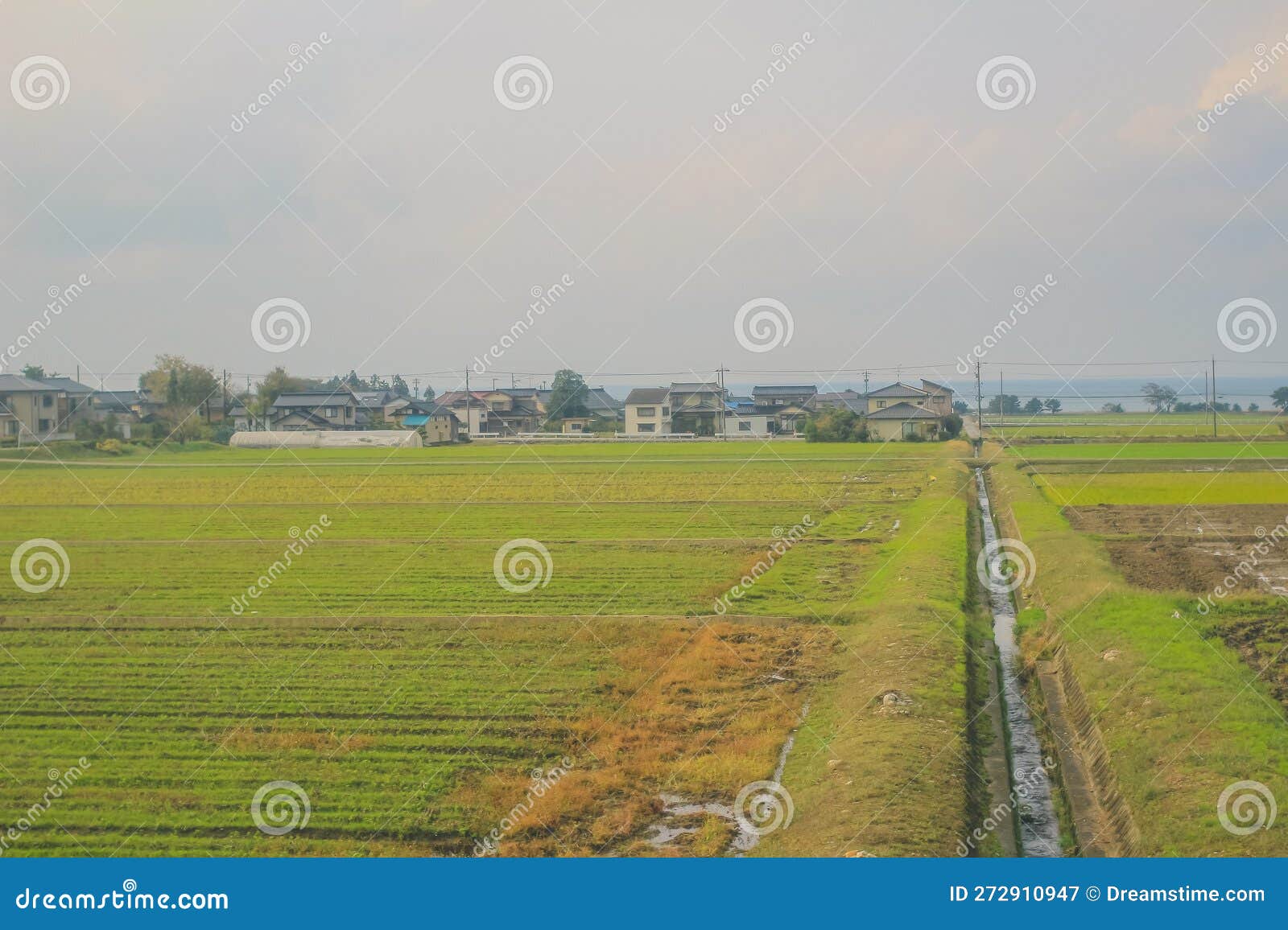 View Out of Train Window at Japan Stock Image - Image of complexity ...