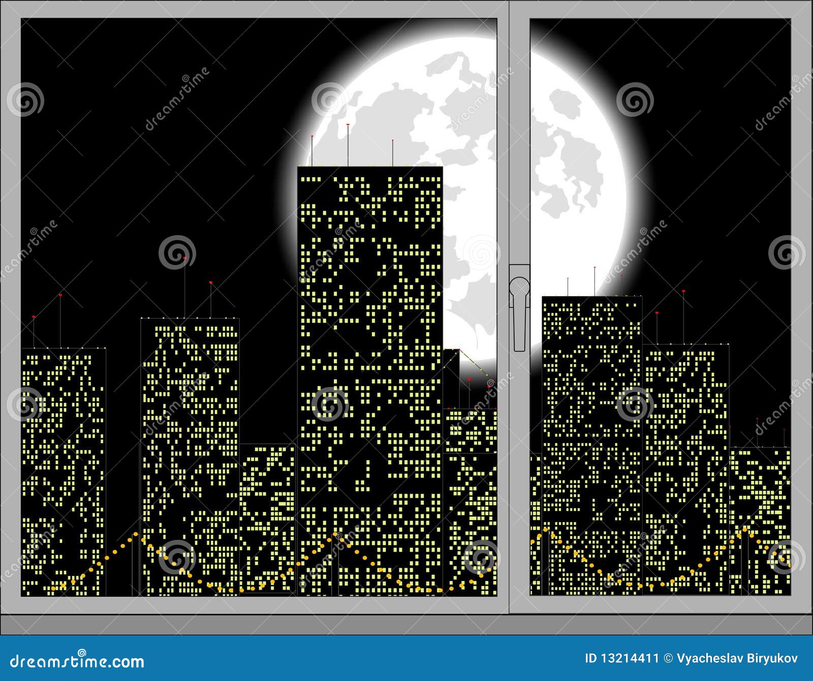 View Downtown Window Stock Illustrations – 9,267 View Downtown Window ...