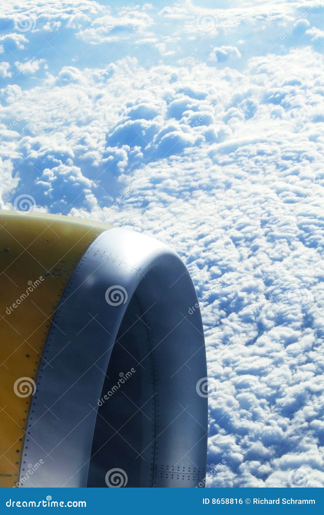 View outside from a plane stock photo. Image of flight - 8658816