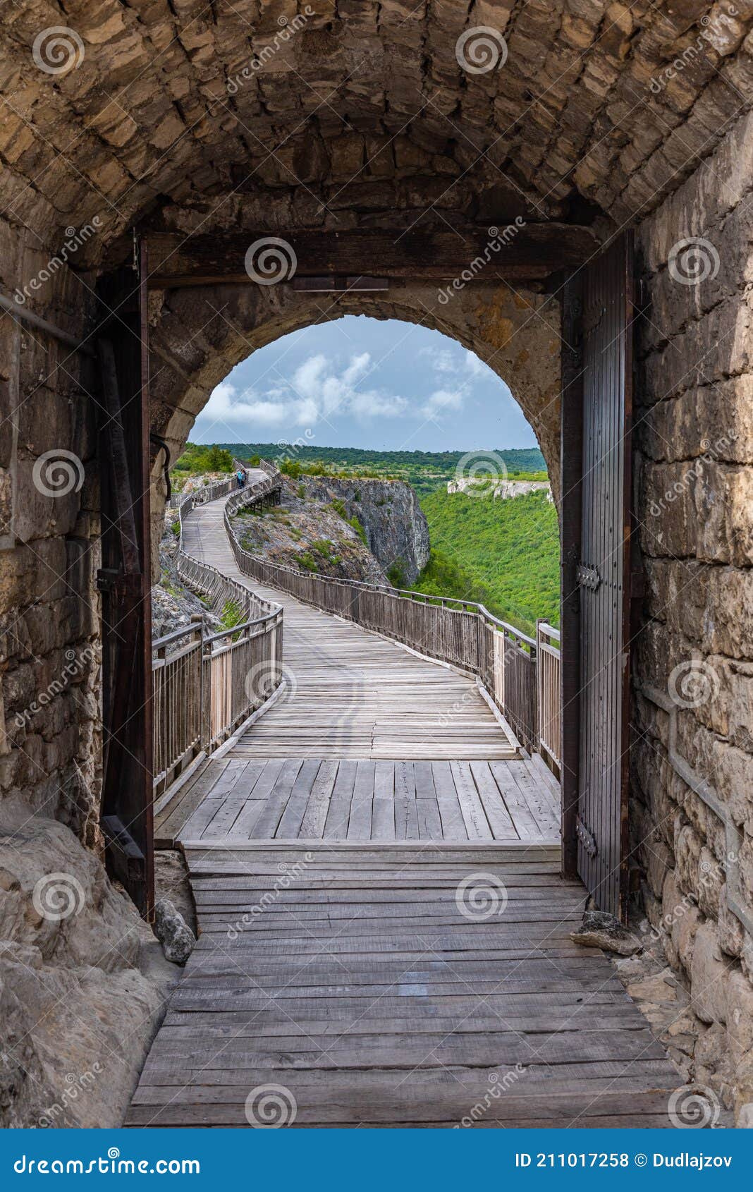 View of the Ovech Fortress in Bulgaria Stock Photo - Image of mountain ...