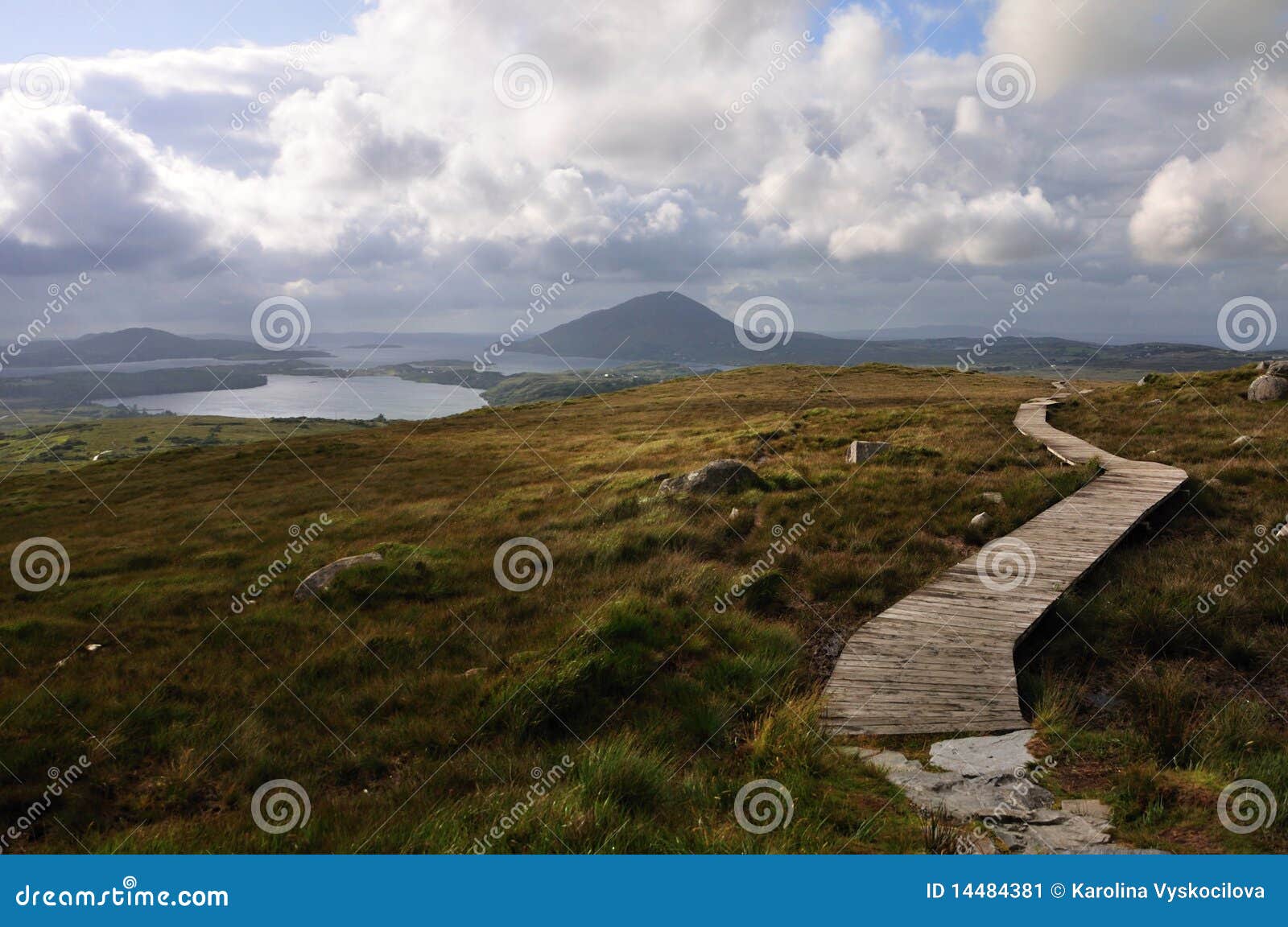 View Over Connemara National Park, Stock Image - Image of mountain ...
