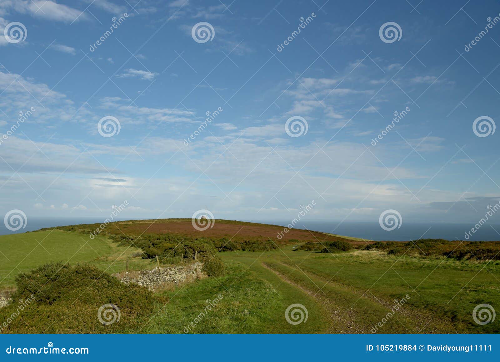 View Over Countisbury, Exmoor, North Devon Stock Photo - Image of north ...