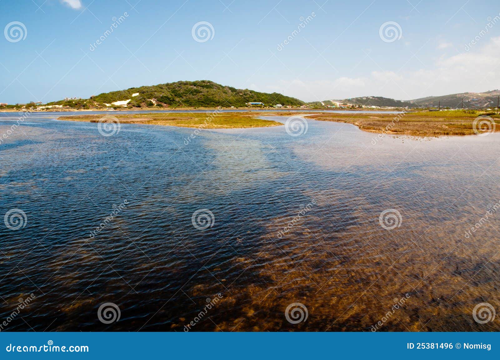 View Over Groot Brak Wetlands Stock Photo - Image of tidal, scenery ...