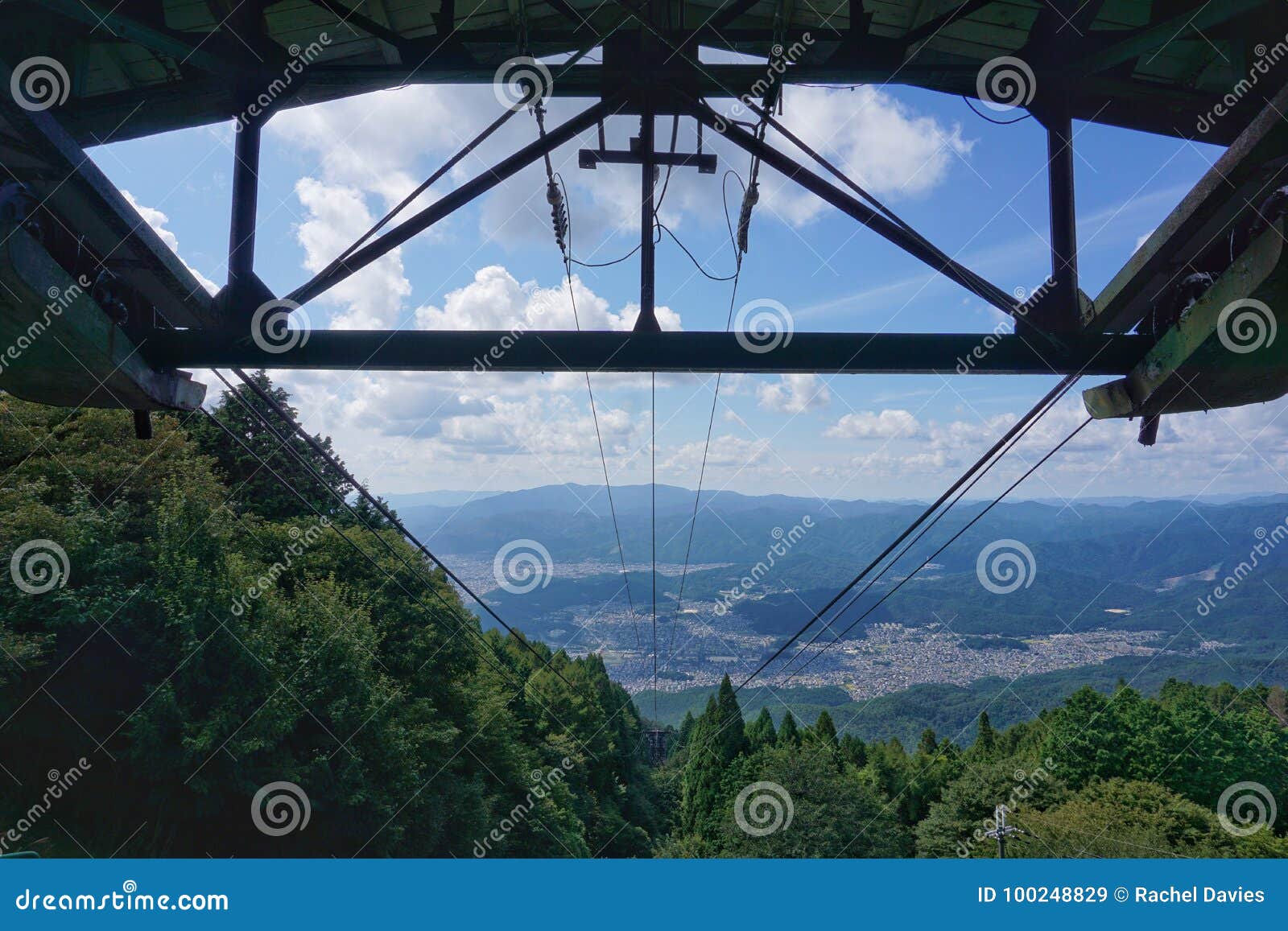 Mount Hiei Ropeway stock image. Image of kyoto, hiei - 100248829