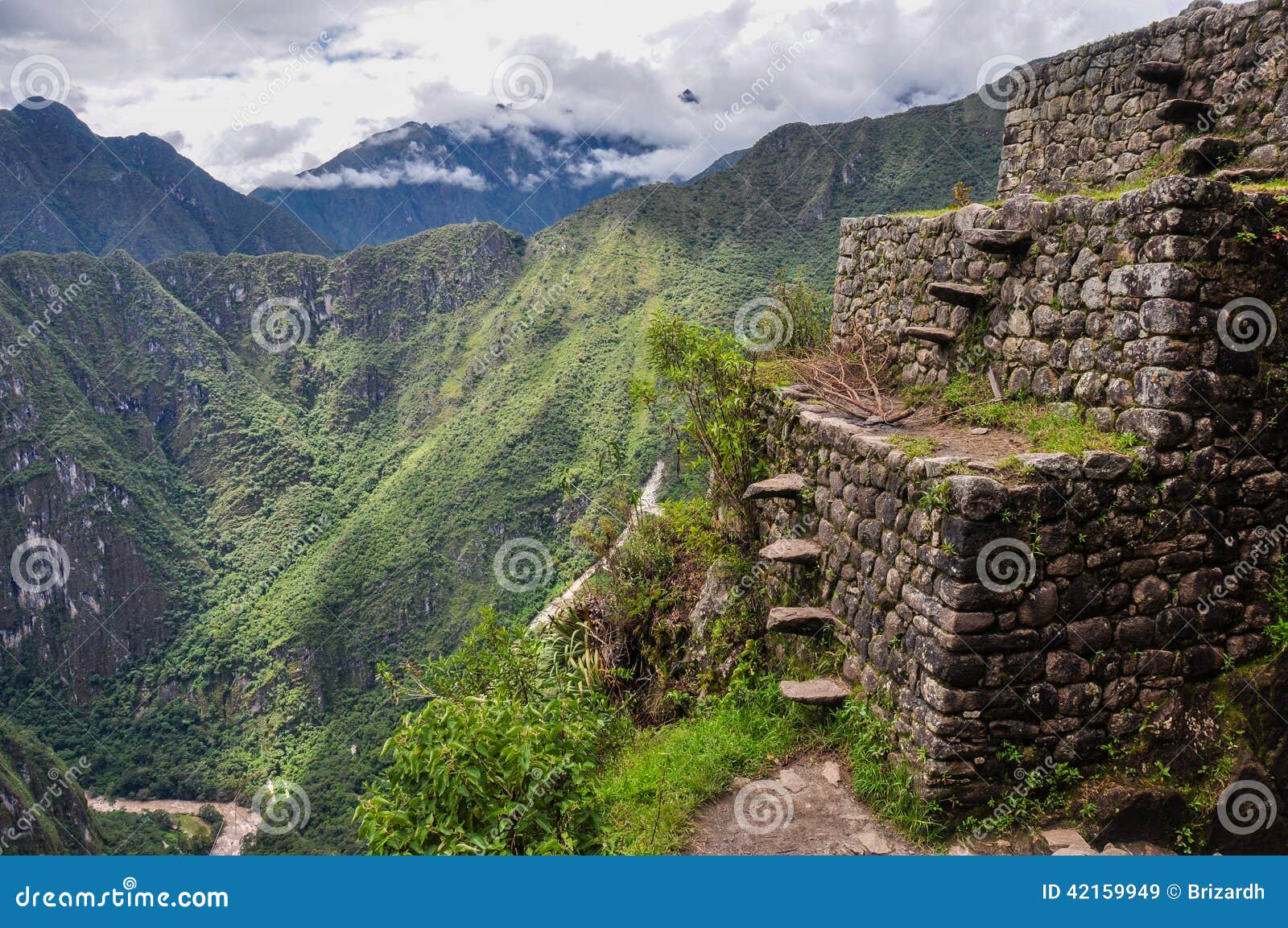 View Of The Inca Ruins Of Ingapirca Stock Photo | CartoonDealer.com ...