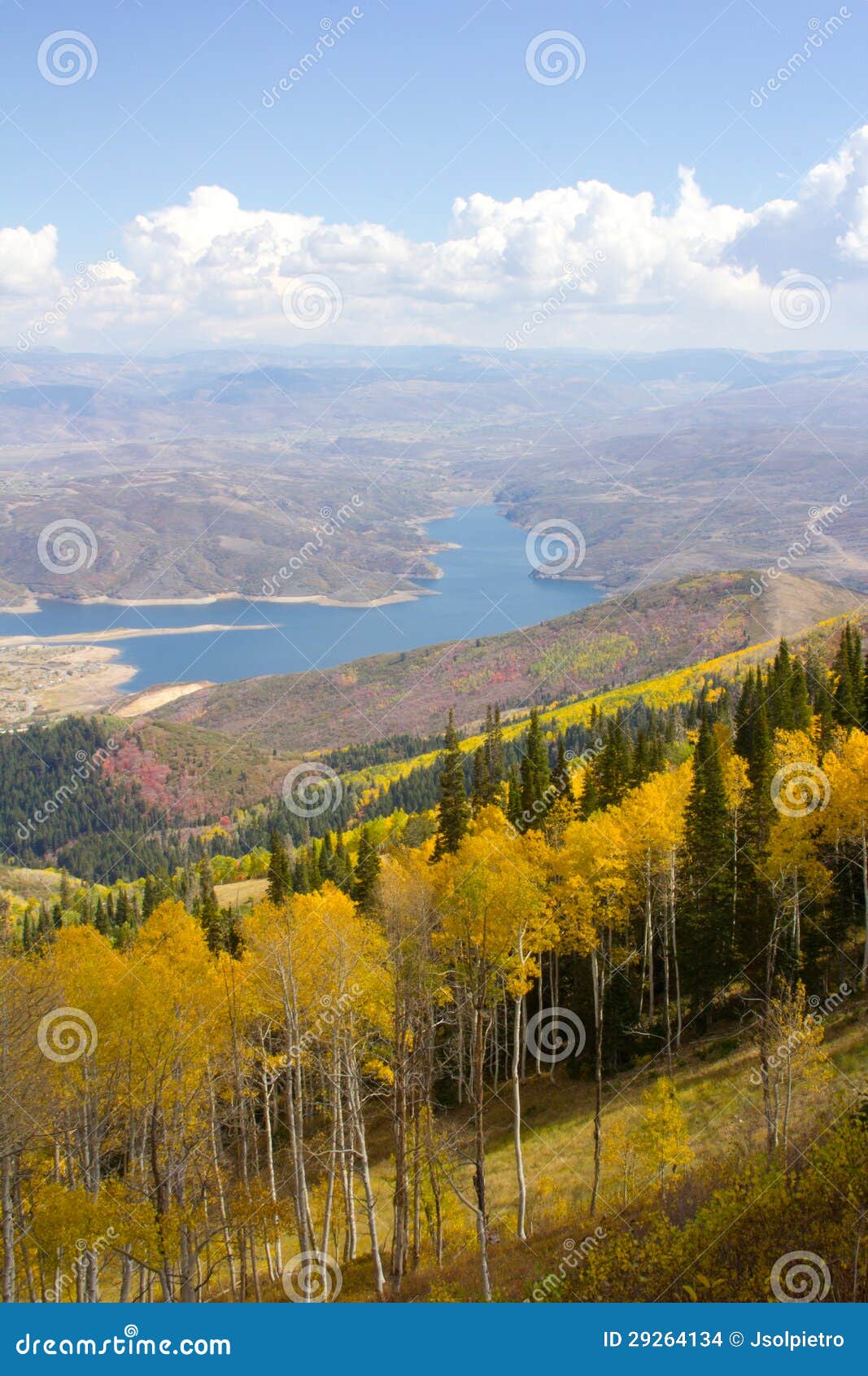 View over Park City, Utah stock photo. Image of climbing - 29264134