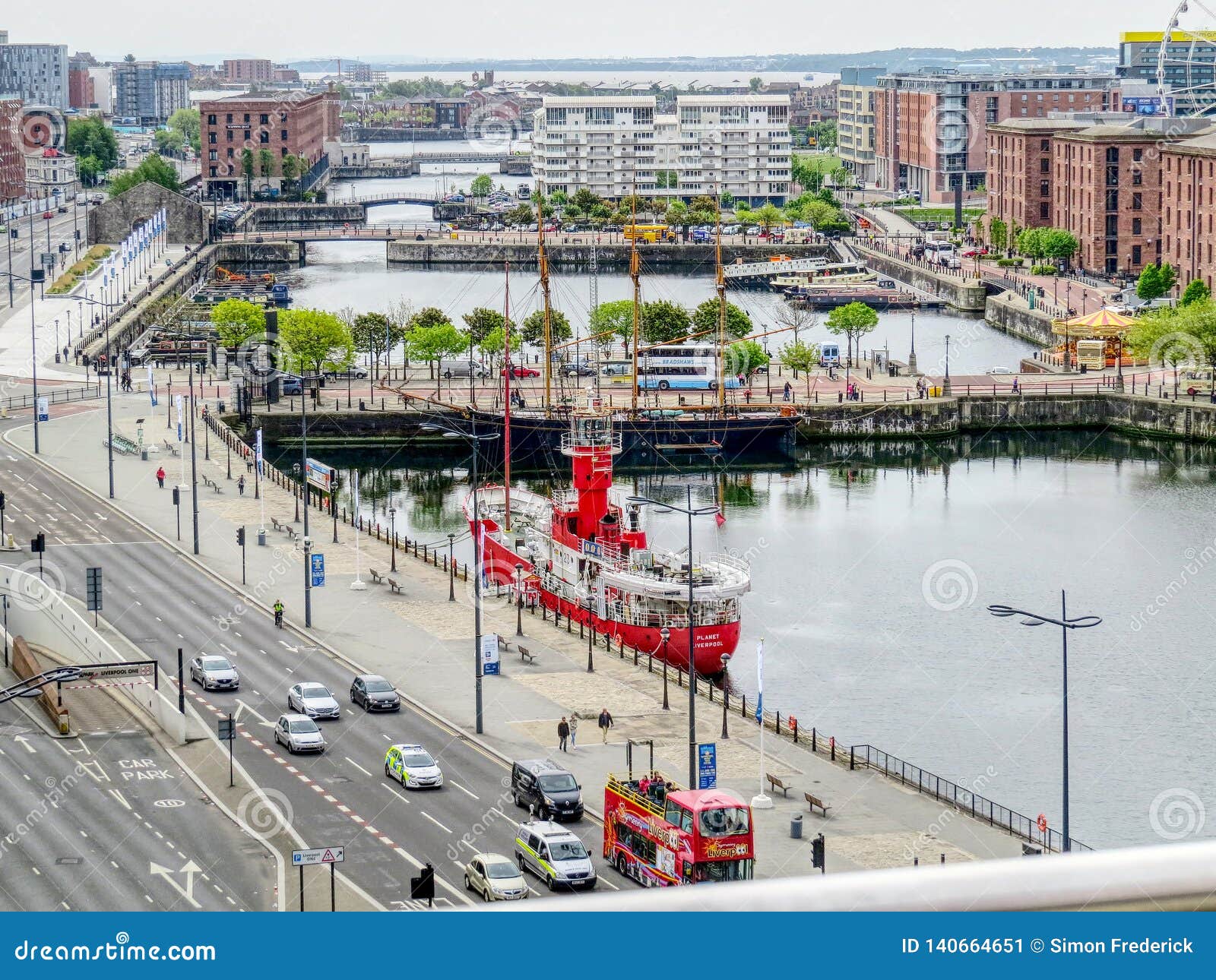 View Over Royal Albert Dock Liverpool Editorial Photo - Image of ...