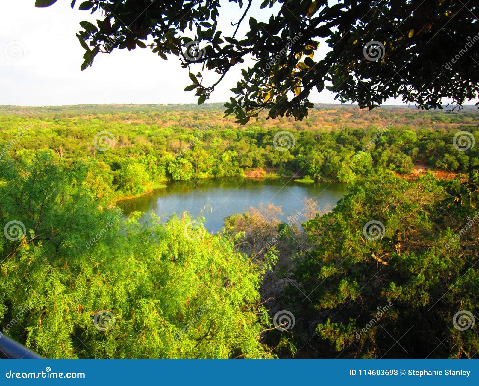 The View Over Texas Hill Country Stock Photo - Image of view, country ...
