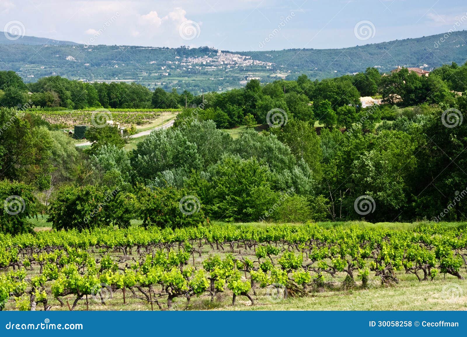 Provence s Countryside stock photo. Image of europe, charm - 30058258