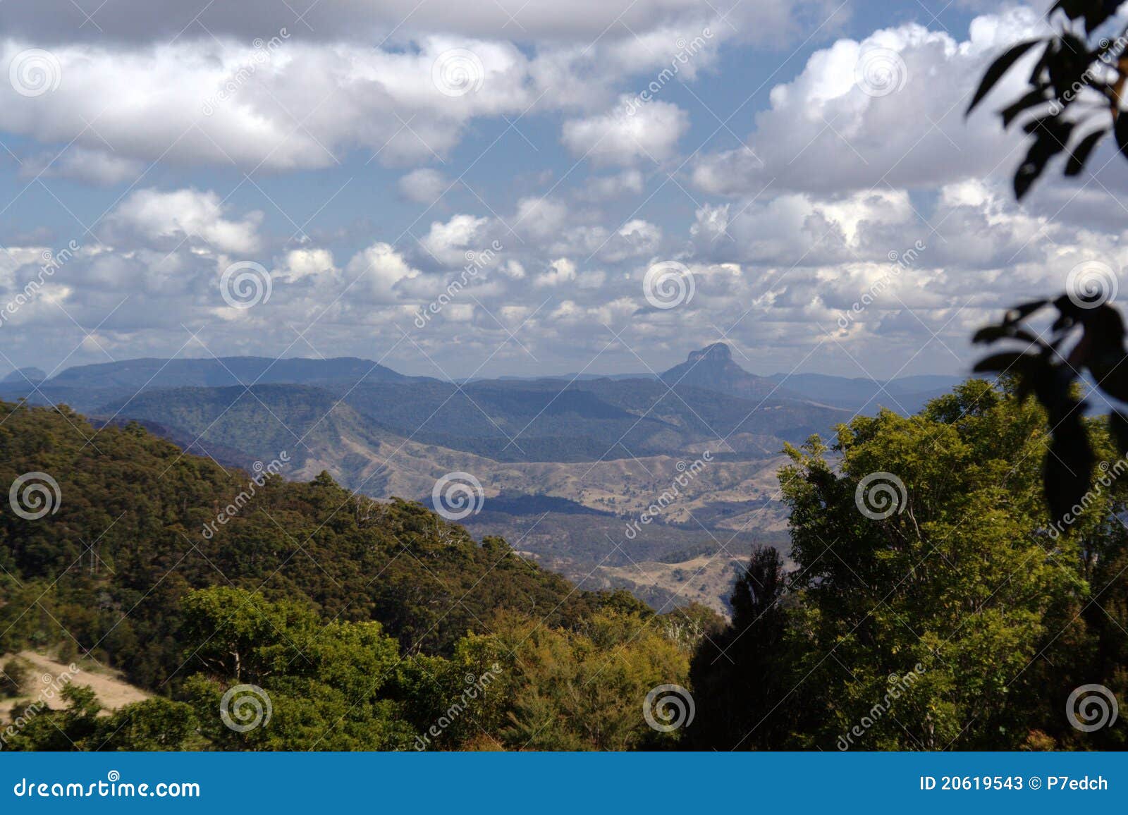 View Over West Canungra Creek Circuit Stock Image - Image of beautiful ...