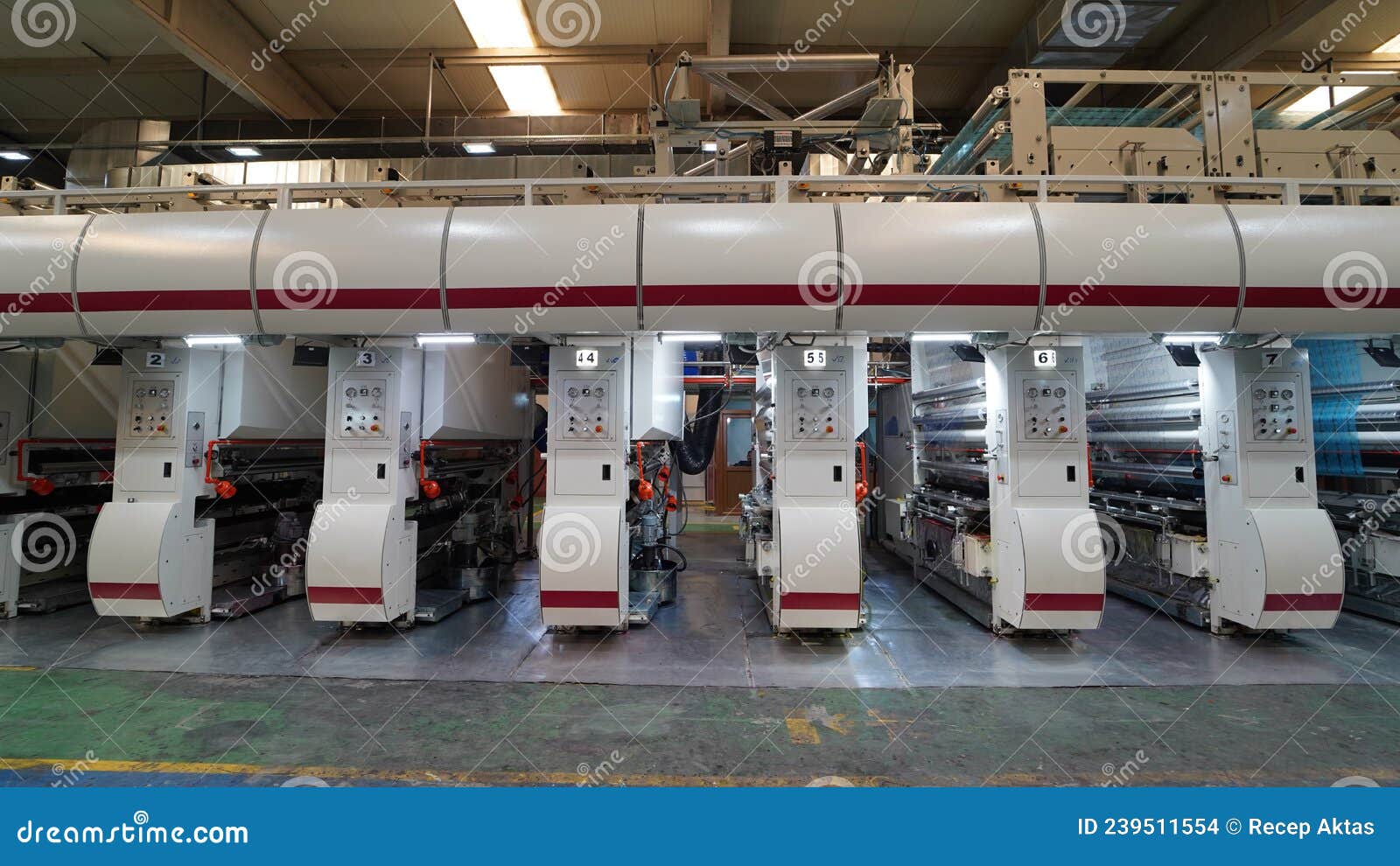 Packer machine in factory. stock photo. Image of packer - 239511554