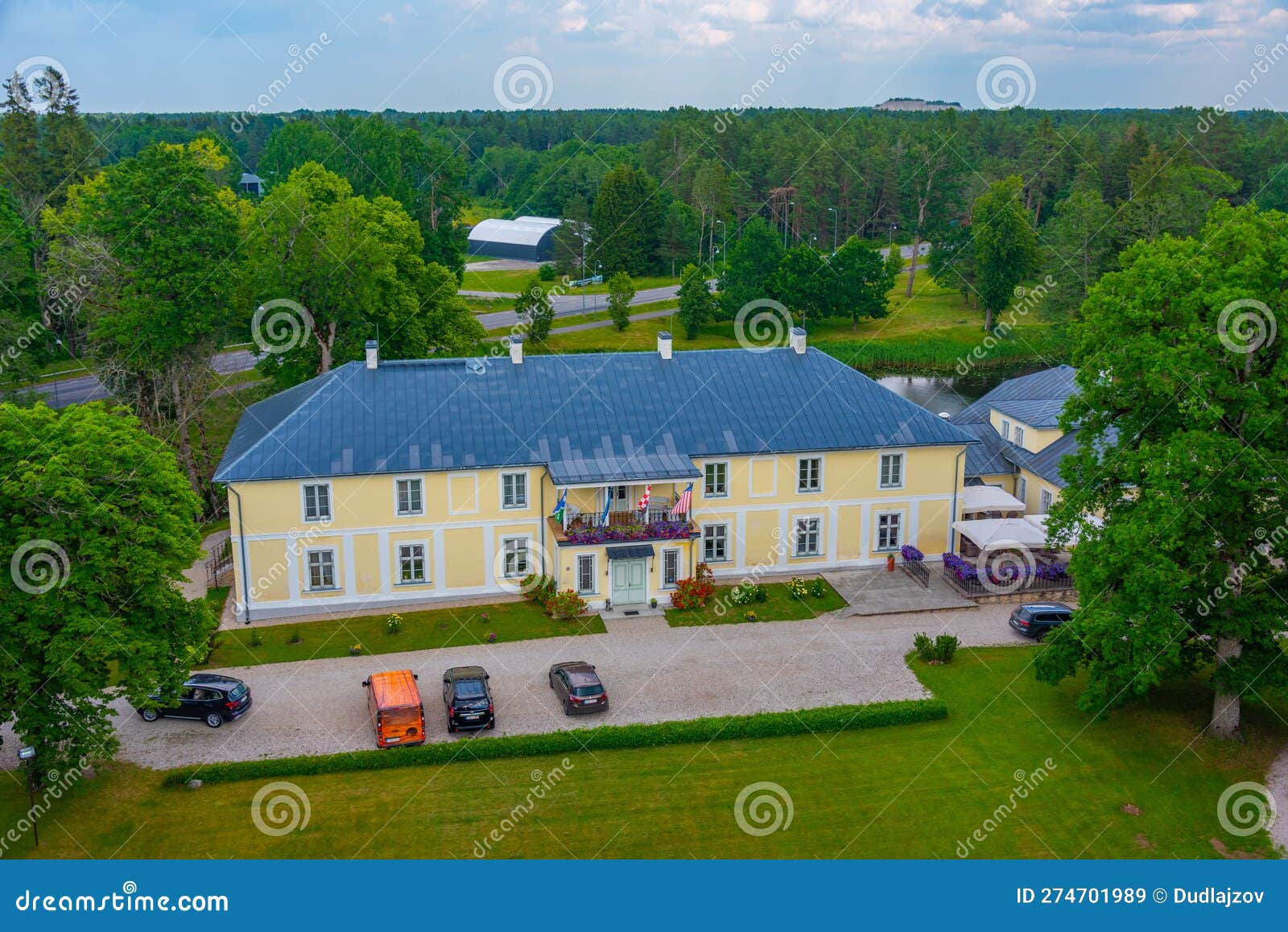 View of Padise Manor in Estonia Editorial Stock Image - Image of ...