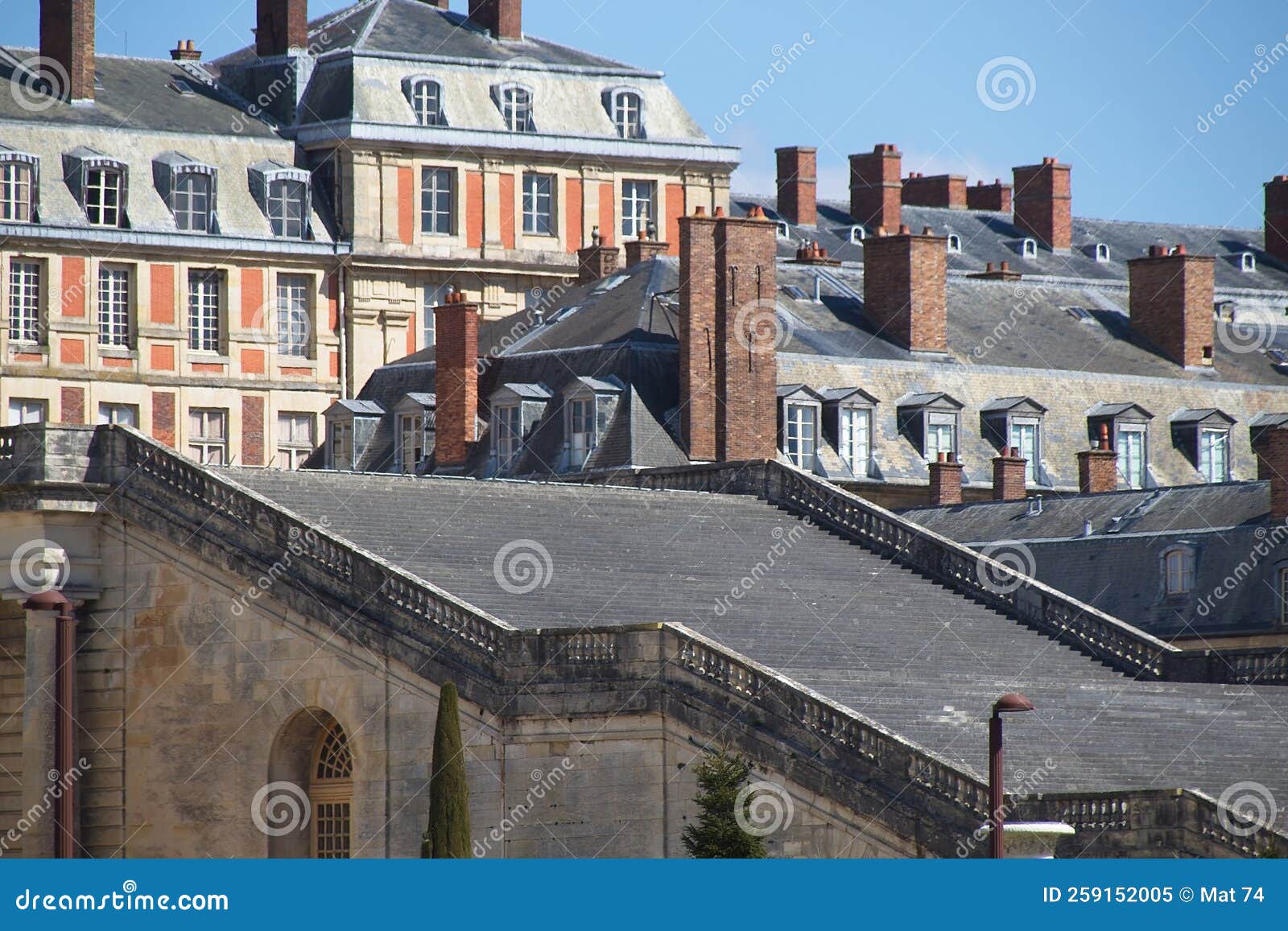 View of the palace stock image. Image of park, facade - 259152005