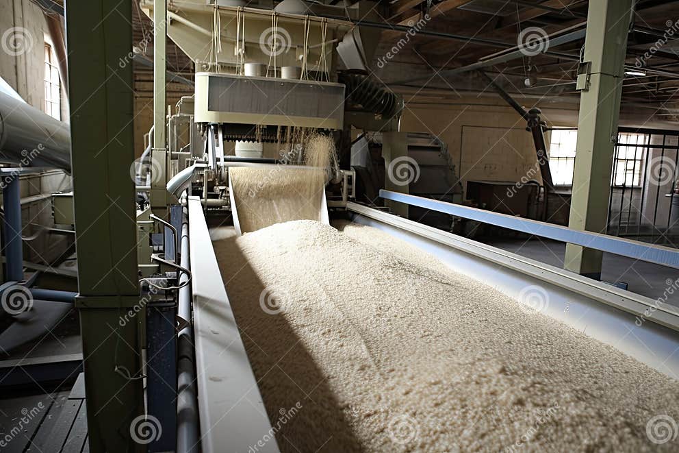 View of the Papermaking Process, with Pulping, Beating, and Pressing in ...