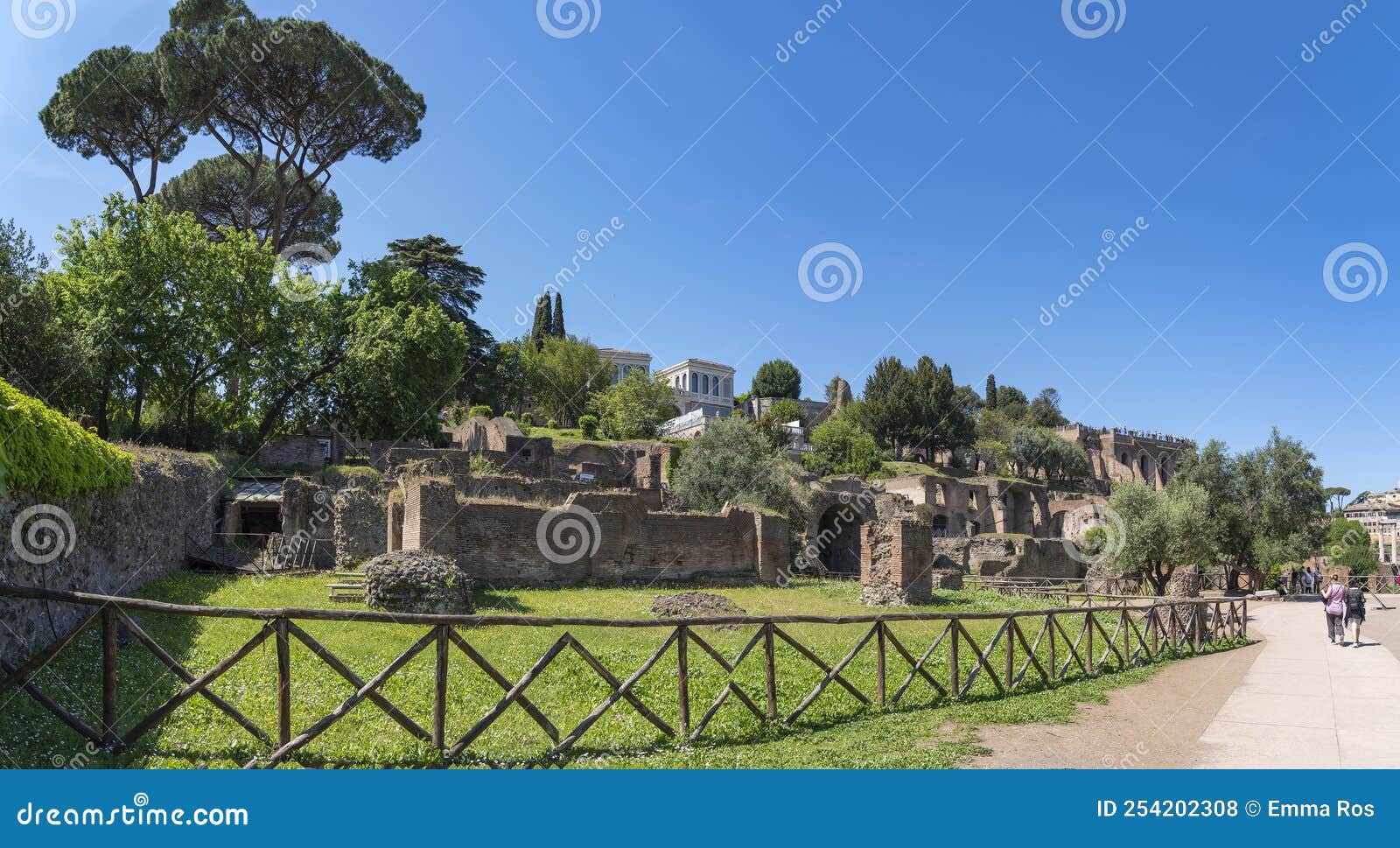 View of Parco Archeologico Del Colosseo in Rome Editorial Stock Photo ...