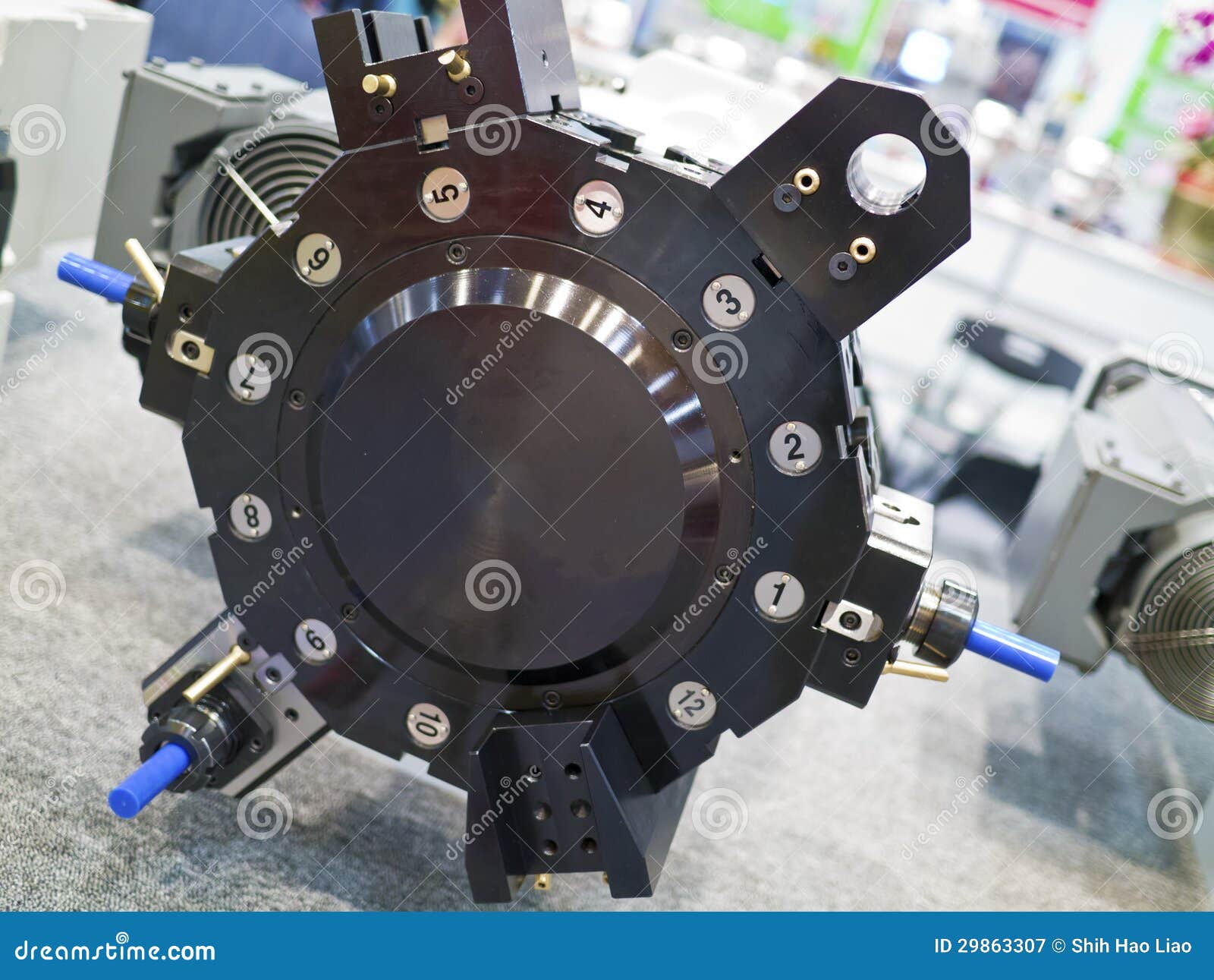 Machine stock image. Image of engineering, chuck, mechanic - 29863307