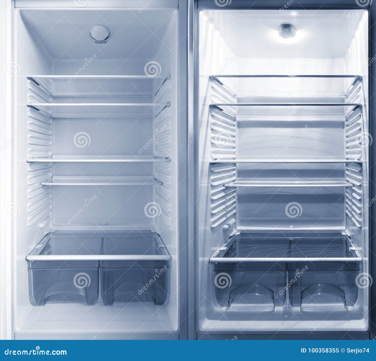 Parts of the refrigerator. stock image. Image of hungry - 100358355