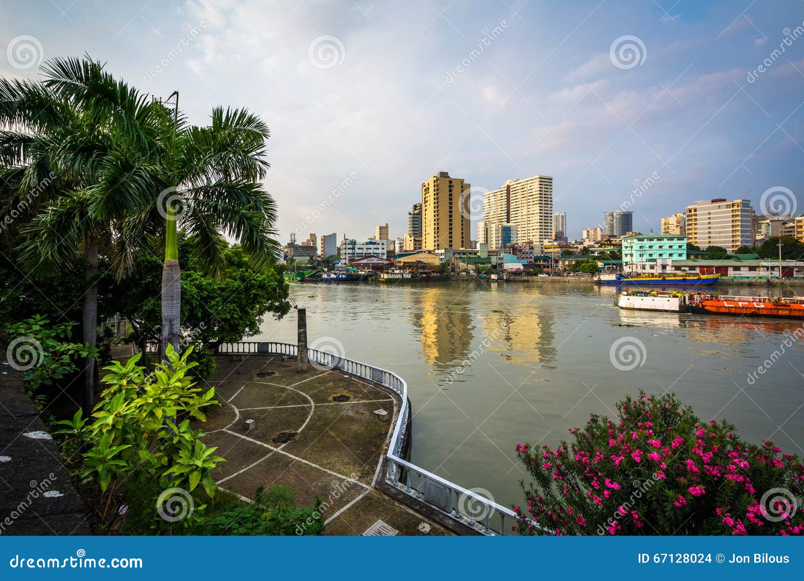 Intramuros, Manila, Philippines - The Southern Wall Of Intramuros ...