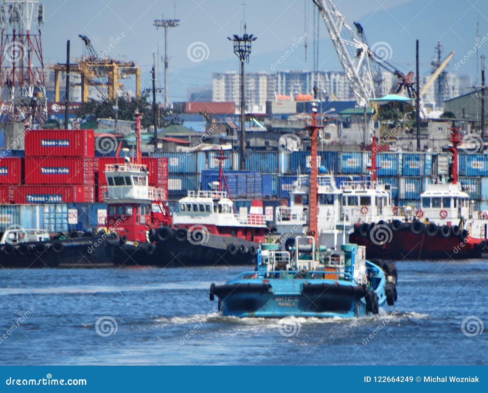 Manila Harbour, Philippines Editorial Stock Image - Image of natural ...