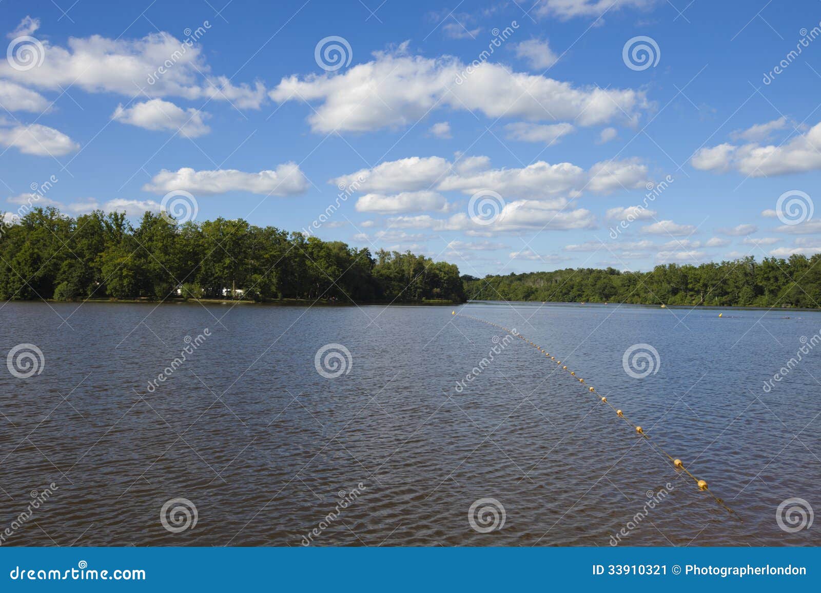 View peaceful lake stock image. Image of quiet, idyllic - 33910321