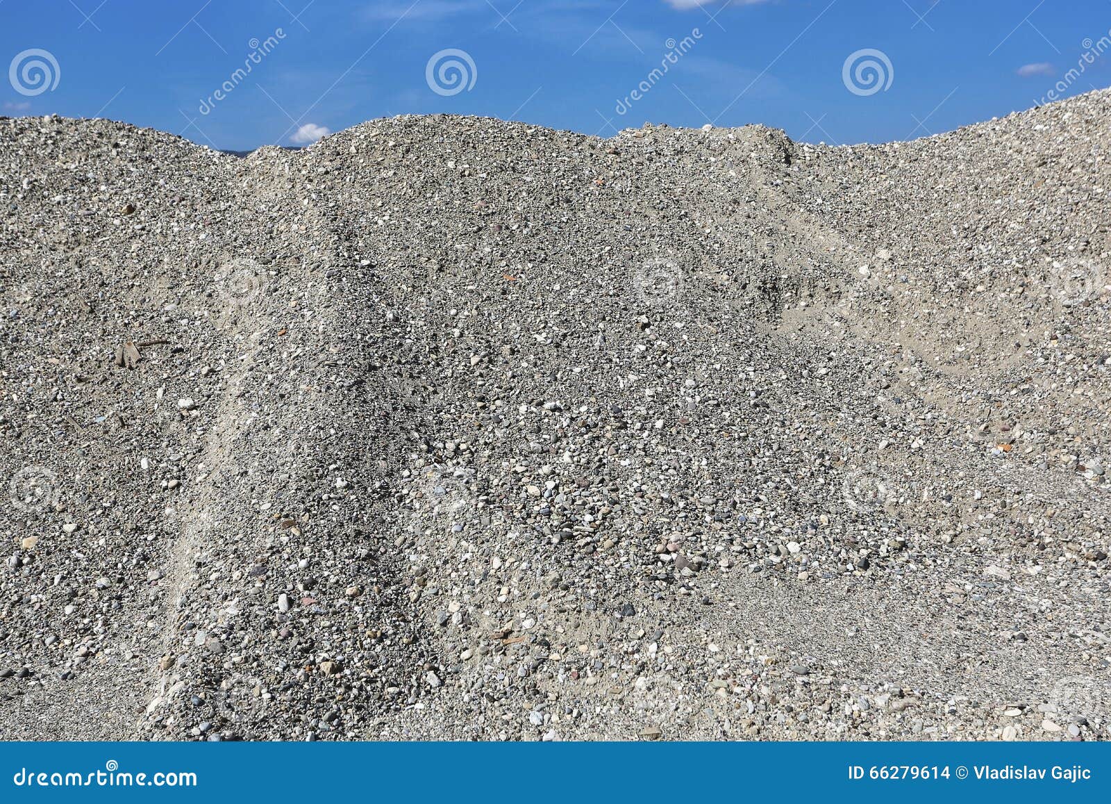View of the Pebble Exploitation Quarry Stock Photo - Image of river ...
