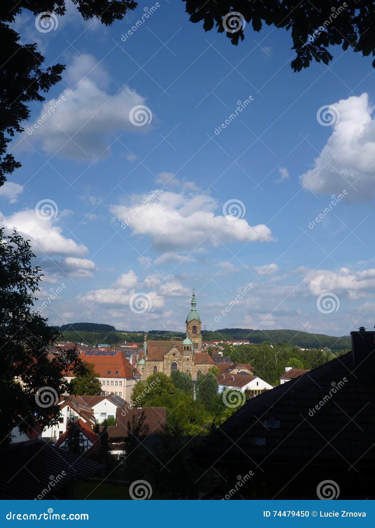 View of a Pegnitz City in Germany Stock Photo - Image of bavarian, home ...