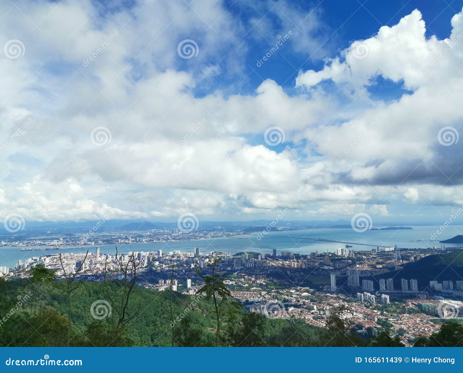 View of Penang editorial stock image. Image of view - 165611439