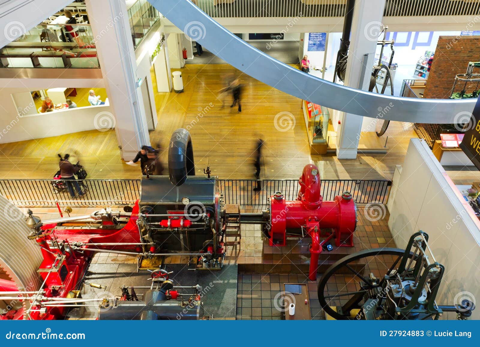 View of People Walking through a Museum Editorial Stock Photo - Image ...
