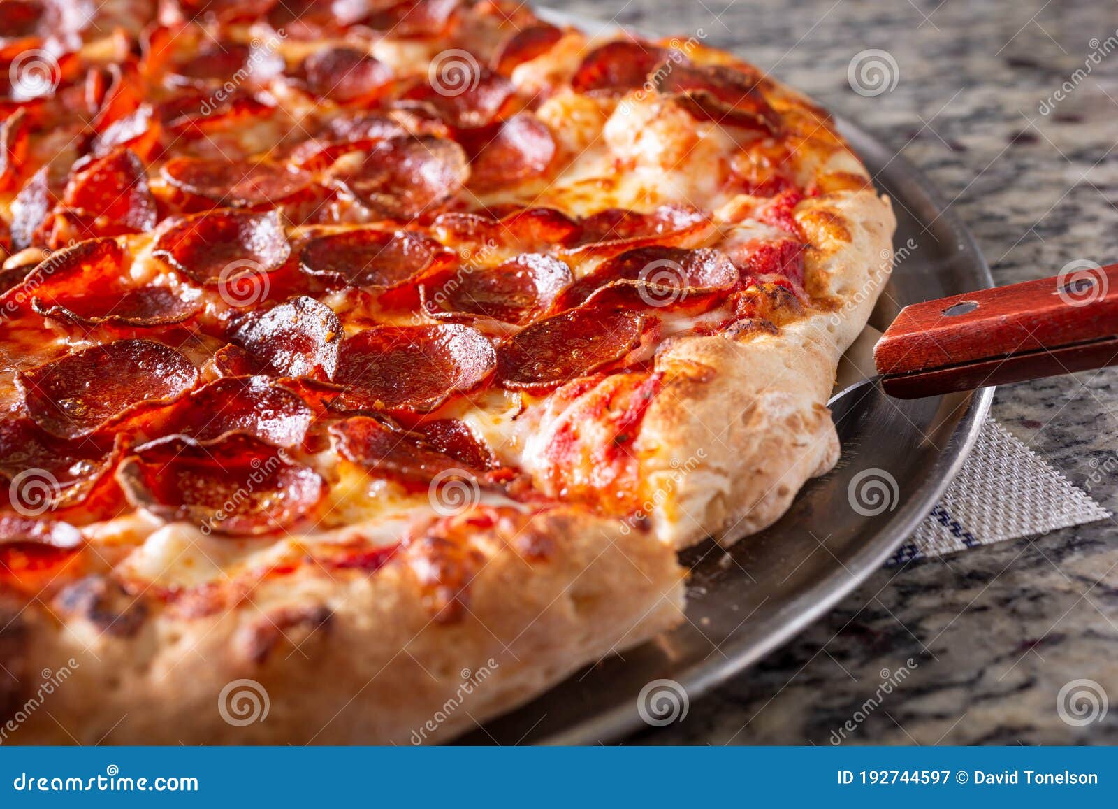 Peppy pizza pizza stock image. Image of home, cheese - 192744597