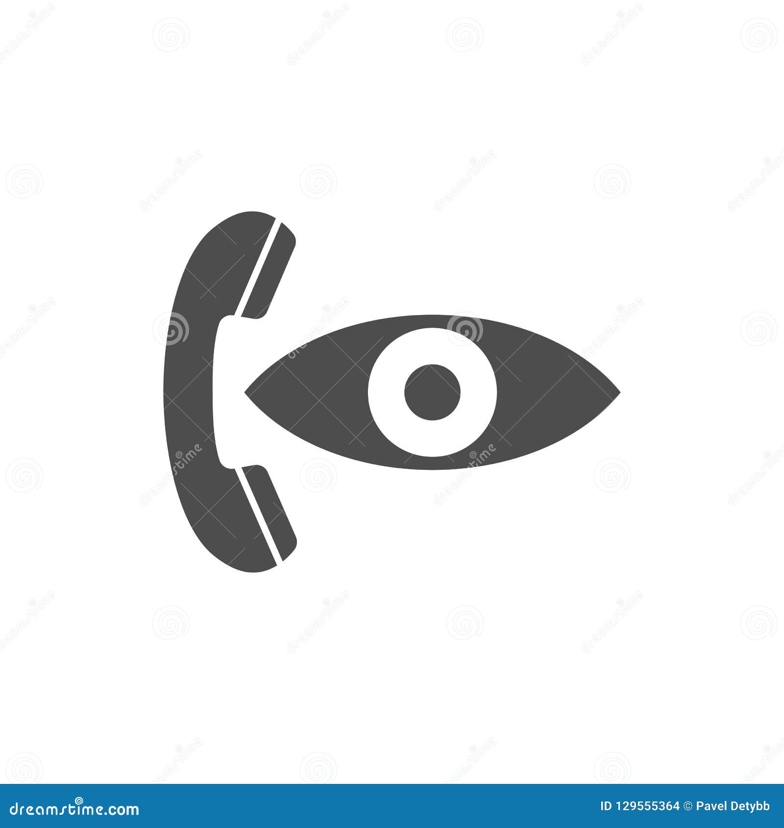 View Phone Number Icon. Flat Design. Vector Illustration. Stock Vector ...