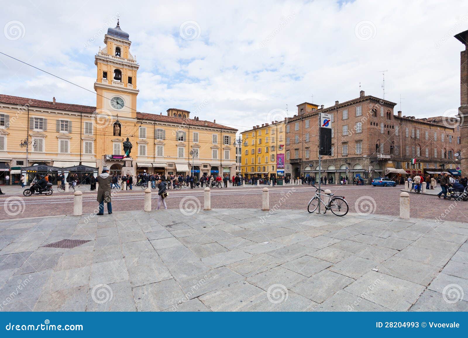 View of Piazza Garibaldi in Parma, Italy Editorial Stock Photo - Image ...