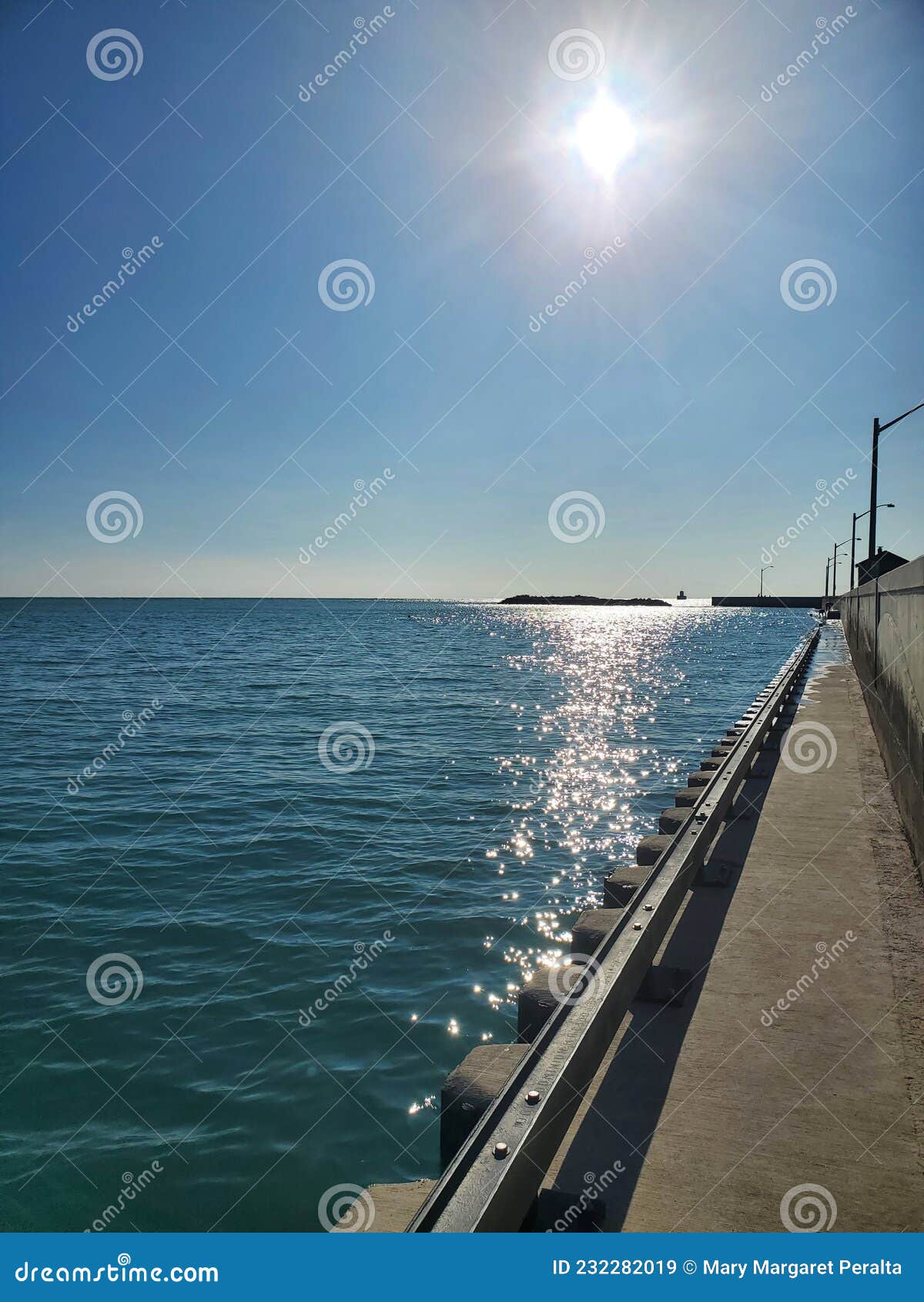 On the Pier in Goderich, Ontario Stock Image - Image of beauty, bright ...