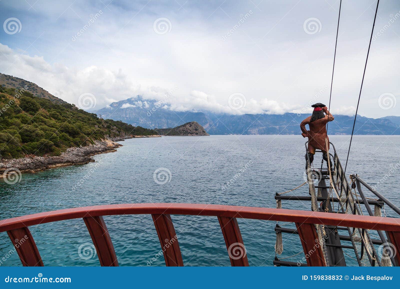 View from a pirate ship stock photo. Image of outlaw - 159838832
