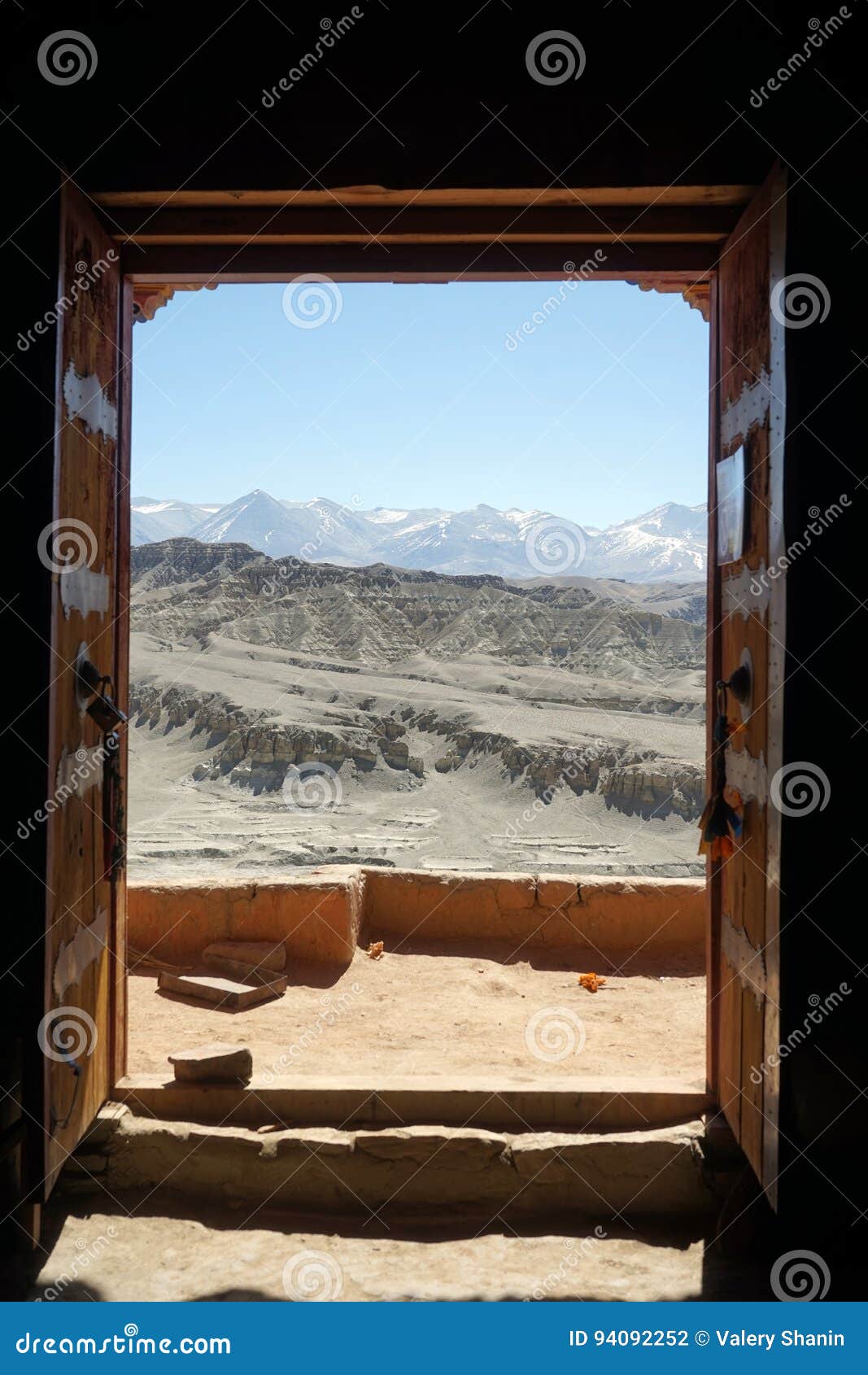 View from Piyang Caves stock photo. Image of house, hole - 94092252