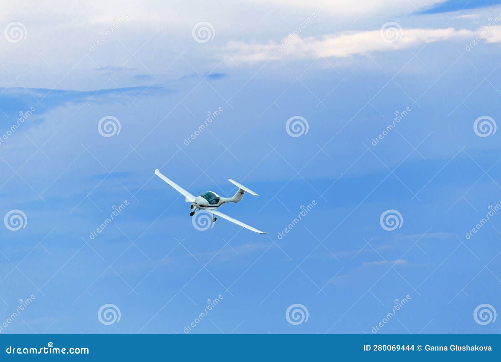 The View of the Plane from Above Stock Photo - Image of aerobatics ...