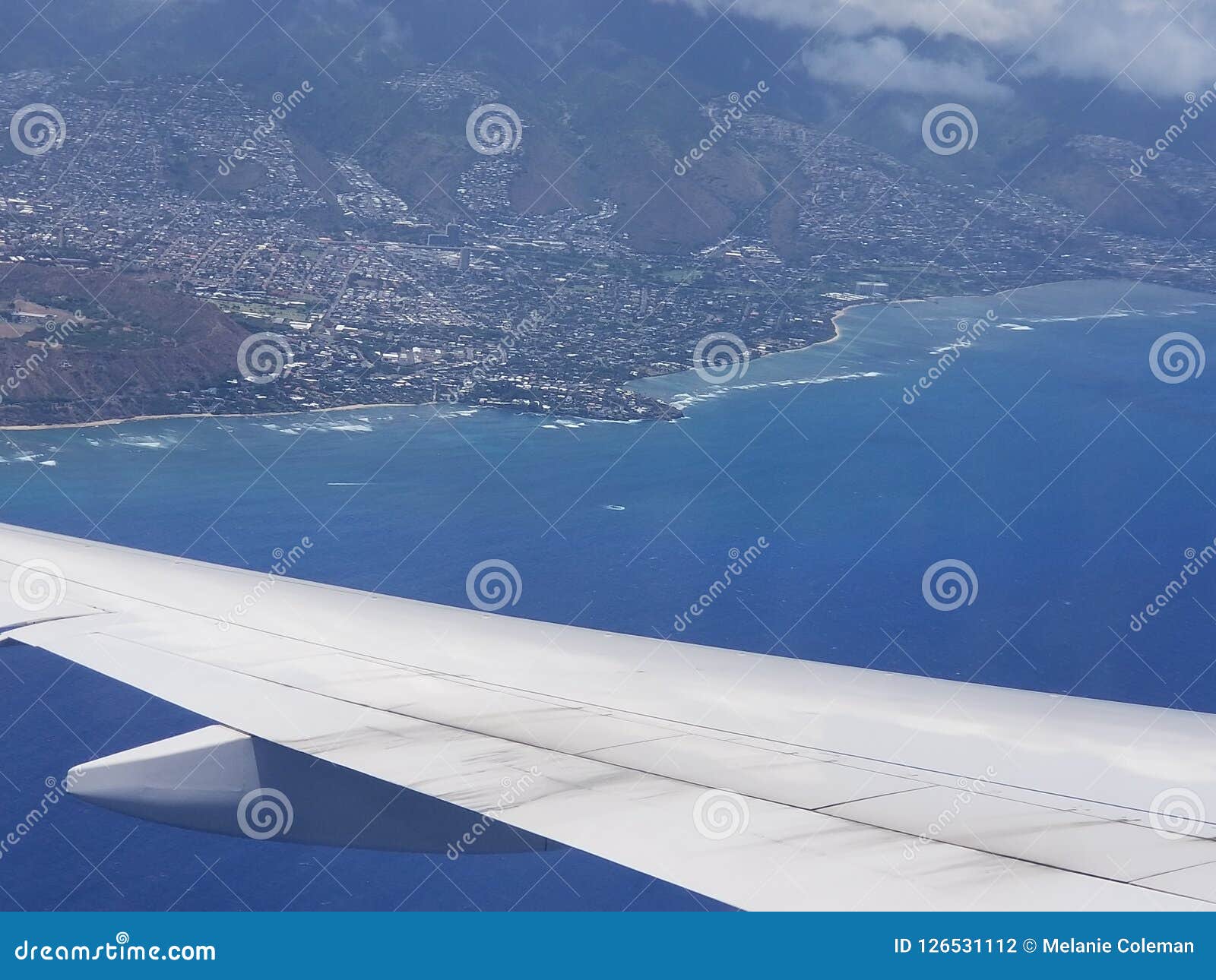 Honolulu Hawaii stock photo. Image of beach, hawaii - 126531112
